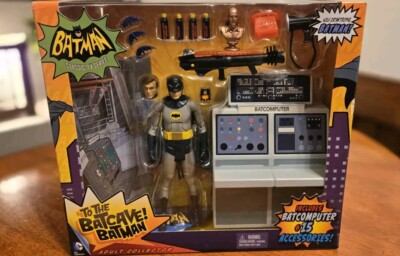 Batman 1966 Classic TV Series BATCAVE BRUCE WAYNE BATCOMPUTER SET Adam ...
