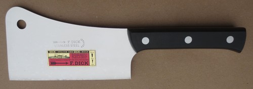F. Dick Beil Spalter Messer Rostfrei Stahl Ladenspalter Küchenspalter ...