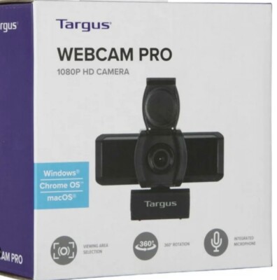 Targus Webcam Pro 1080P HD Camera Windows - Chrome Os - Mac OS BRAND ...