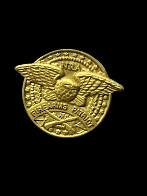 NRA National Rifle Association Firearms Patriot Lapel Pin | eBay