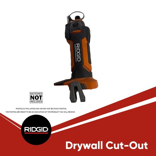 RIDGID R84730 18V Cordless Drywall Cut-Out Rotary (TOOL ONLY) Had A ...