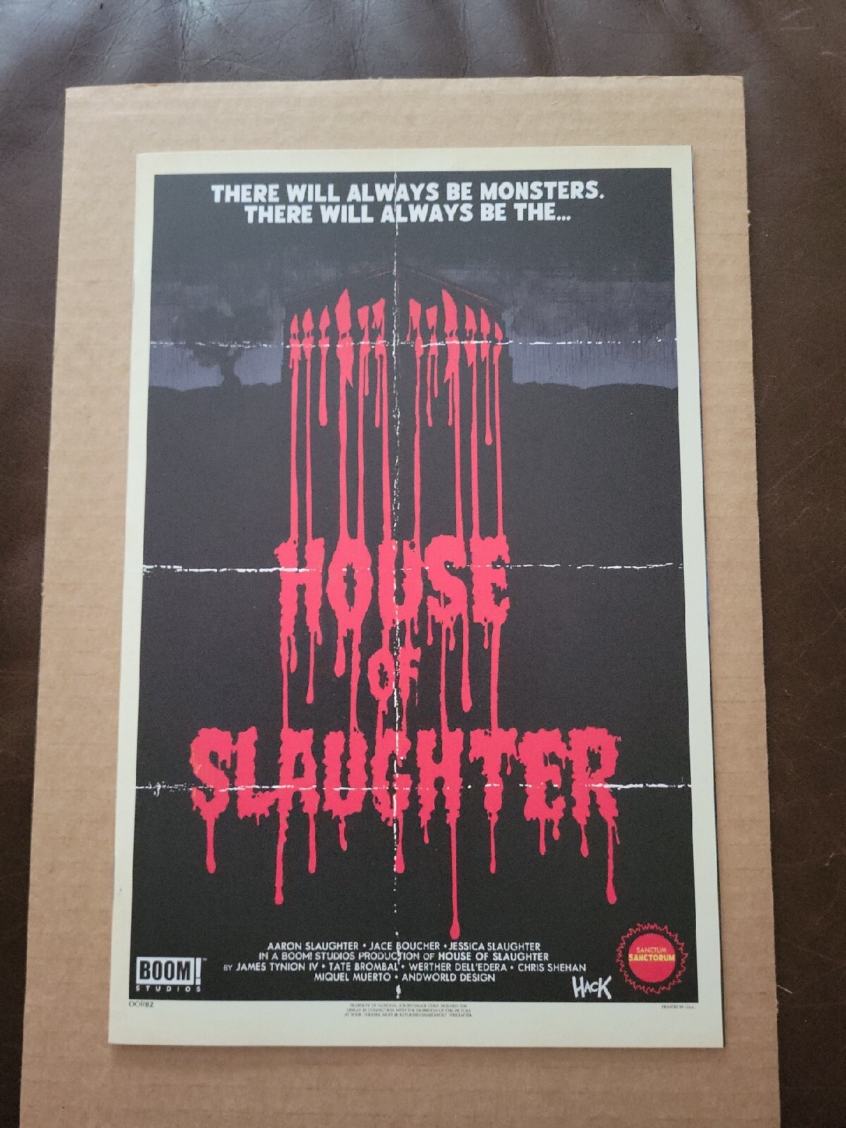 House of Slaughter 1 NM+ 1st App Jace Boucher Robert Hack SSCO Variant ...