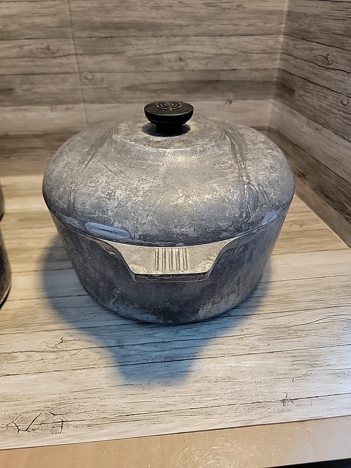 Vintage Magnalite Classic 3 Qt. Aluminum 2.8L Round Roaster With Lid | eBay