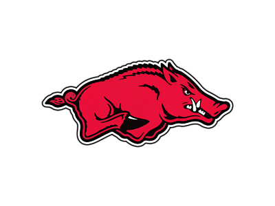 Arkansas Razorbacks Logo #1 College Sticker Waterproof Vinyl Decal Die ...