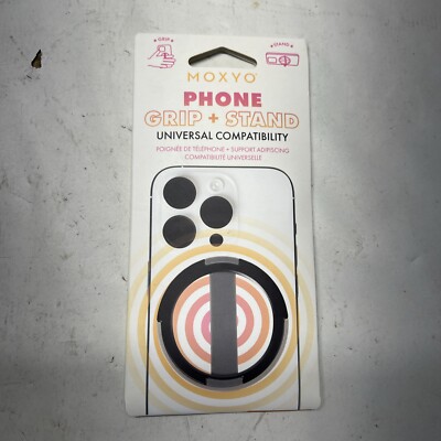 MOXYO Universal Phone Grip & Stand - BLACK/SILVER/GRAY | eBay