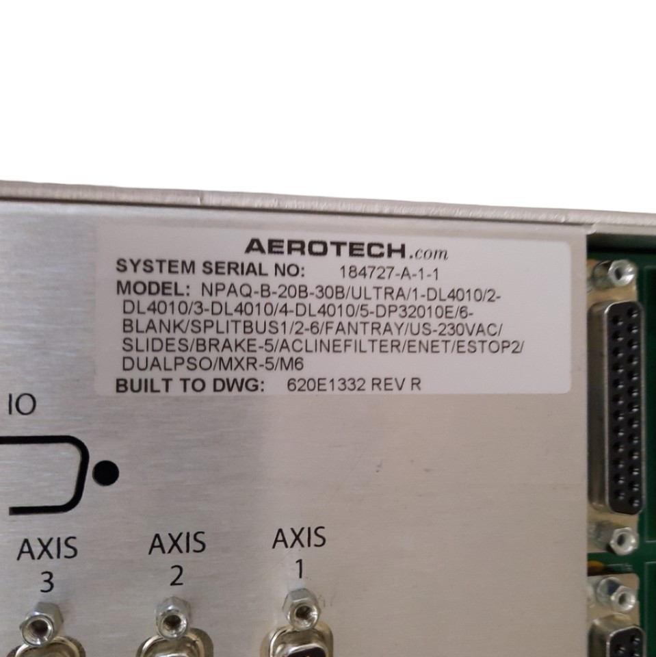 Aerotech A3200 Npaq-B-20B-30B 6-Axis Controller 3U Rack Mount w/5x ...