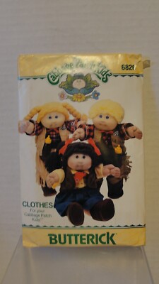 BUTTERICK CABBAGE PATCHKIDS CLOTHING PATTERN #6826 | eBay