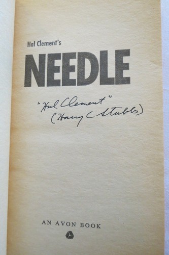 Hal Clement NEEDLE 1967 Signed by Author | eBay