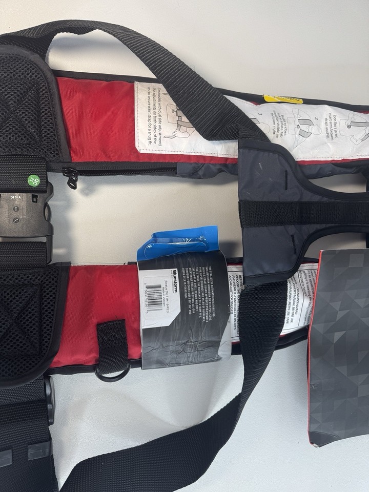 Bluestorm Stratus 35 Inflatable Life Jacket USCG Approved Type 2 PFD ...