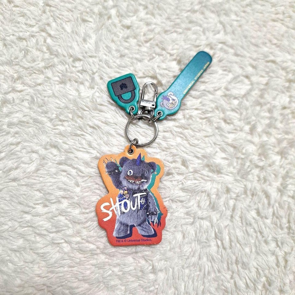 Universal Studios Japan Hamikuma Leather Keychain Charm Set Complete 3 ...