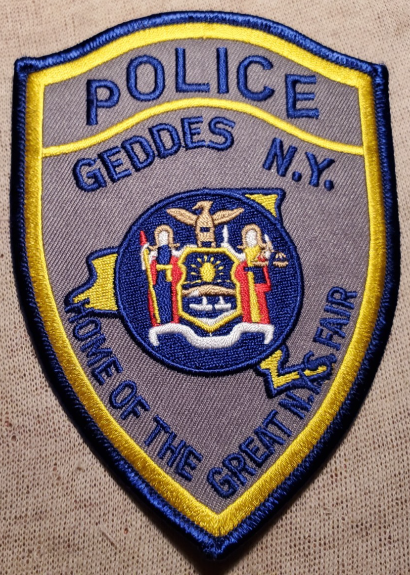 NY Geddes New York Police Shoulder Patch | eBay