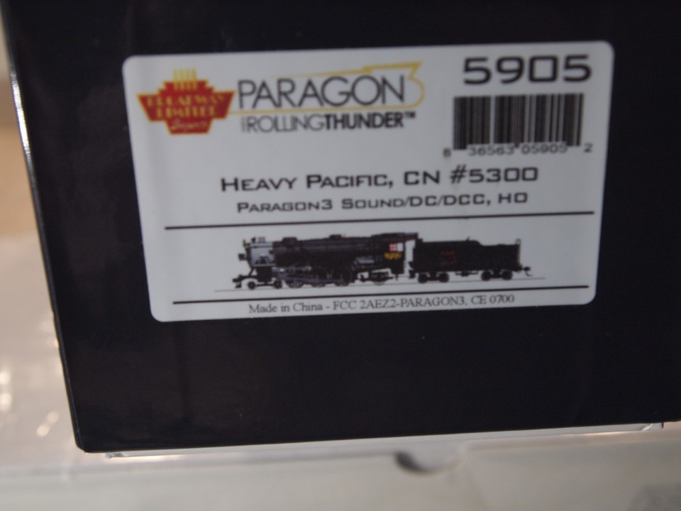BROADWAY LIMITED 5905 H.O. CANADIAN NATIONAL HEAVY PACIFIC #5300 ...