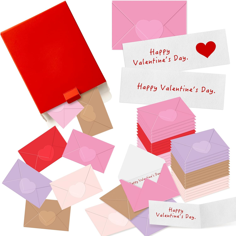 60Pcs Valentine'S Day Mini Tiny Love Notes Gifts for Him Her, Love ...