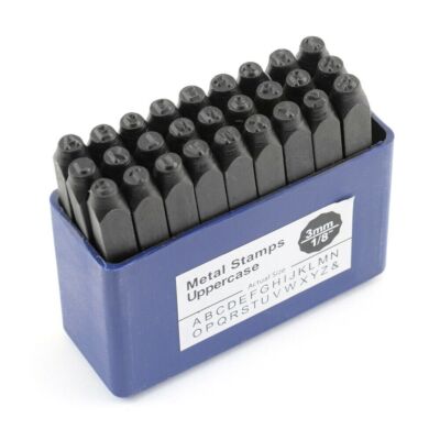 5/32" - 27 Sticks Marking Letter Punches Set Marking 5/32" - 3.9mm ...