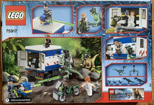 LEGO 75917 Jurassic World: Raptor Rampage Retired Hard to Find Set ...