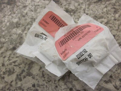 2X Whirlpool Genuine Washing Machine Door Switch P/N: 22002162 Free ...