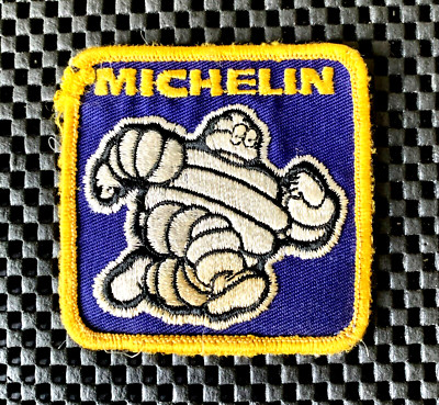 MICHELIN EMBROIDERED SEW ON PATCH AUTOMOBILE TIRES 3" x 3" | eBay