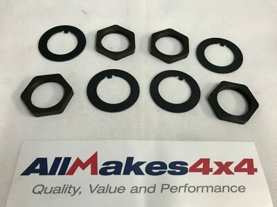 Allmakes Land Rover Series 2, 2a, 3, Hub Nuts & Locking washers FRC8700 ...