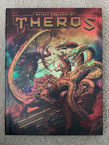 Mythic Odysseys of Theros Alternate Alt Cover D&D Dungeons and Dragons ...