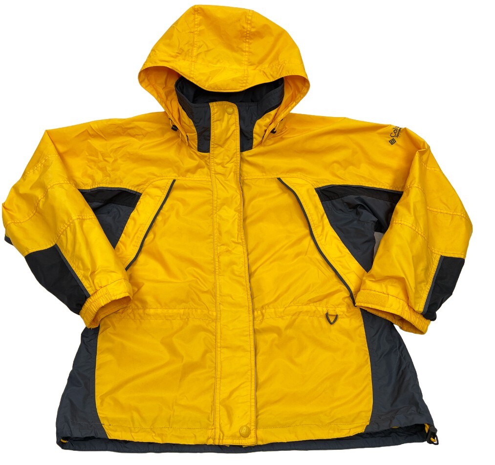 Columbia Fire Ridge Yellow Removable Hood Midweight V… - Gem