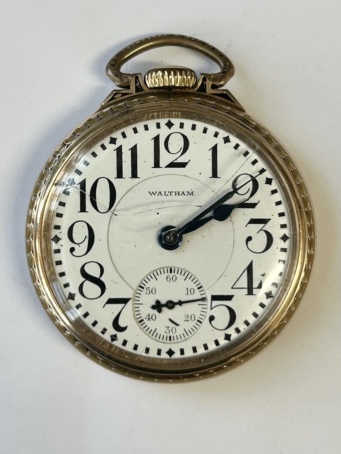 1926 Waltham 16S 21J Model 1908 5 Position Gold Filled Doesn’t Run ...