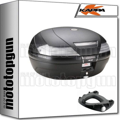 KAPPA TOP CASE K49NT + REAR RACK KAWASAKI ER 6N / 6F 650 2009 09 2010 ...