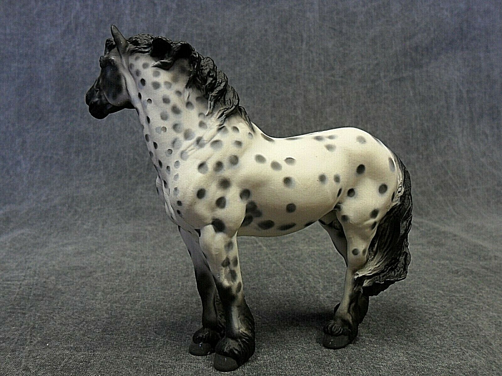 WIA NEW * Gustav - Leopard Appaloosa * Brigitte Eberl 1:18 Scale Model ...