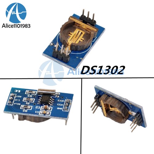 2pcs Arduino RTC DS1302 Real Time Clock Module For AVR ARM PIC SMD | eBay