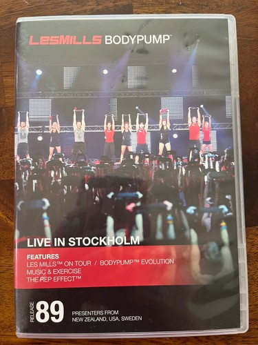 LES MILLS Body Pump 89 Set - DVD, CD and CHOREO BOOK | eBay
