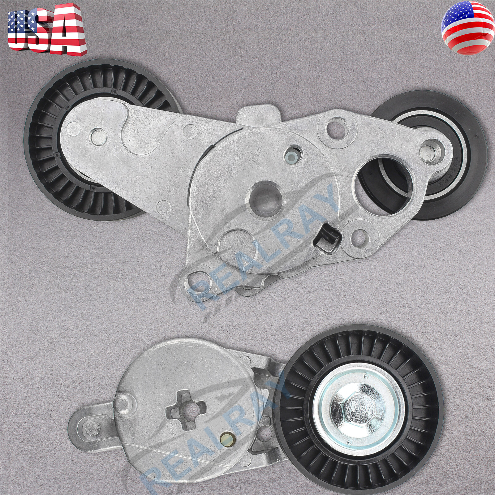 1662036030 Belt Tensioner Assembly Smooth Pulley Fit Toyota Camry 2010 ...