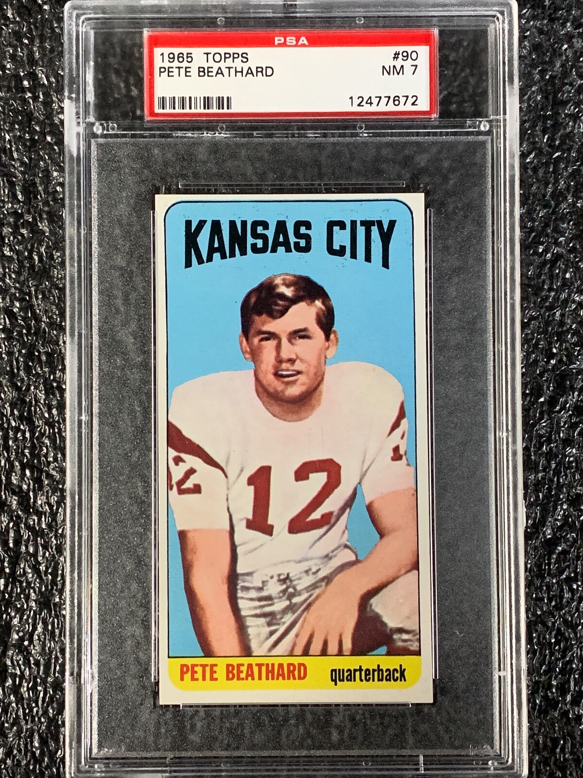 1965 Topps Football #90 Pete Beathard PSA 7 | eBay