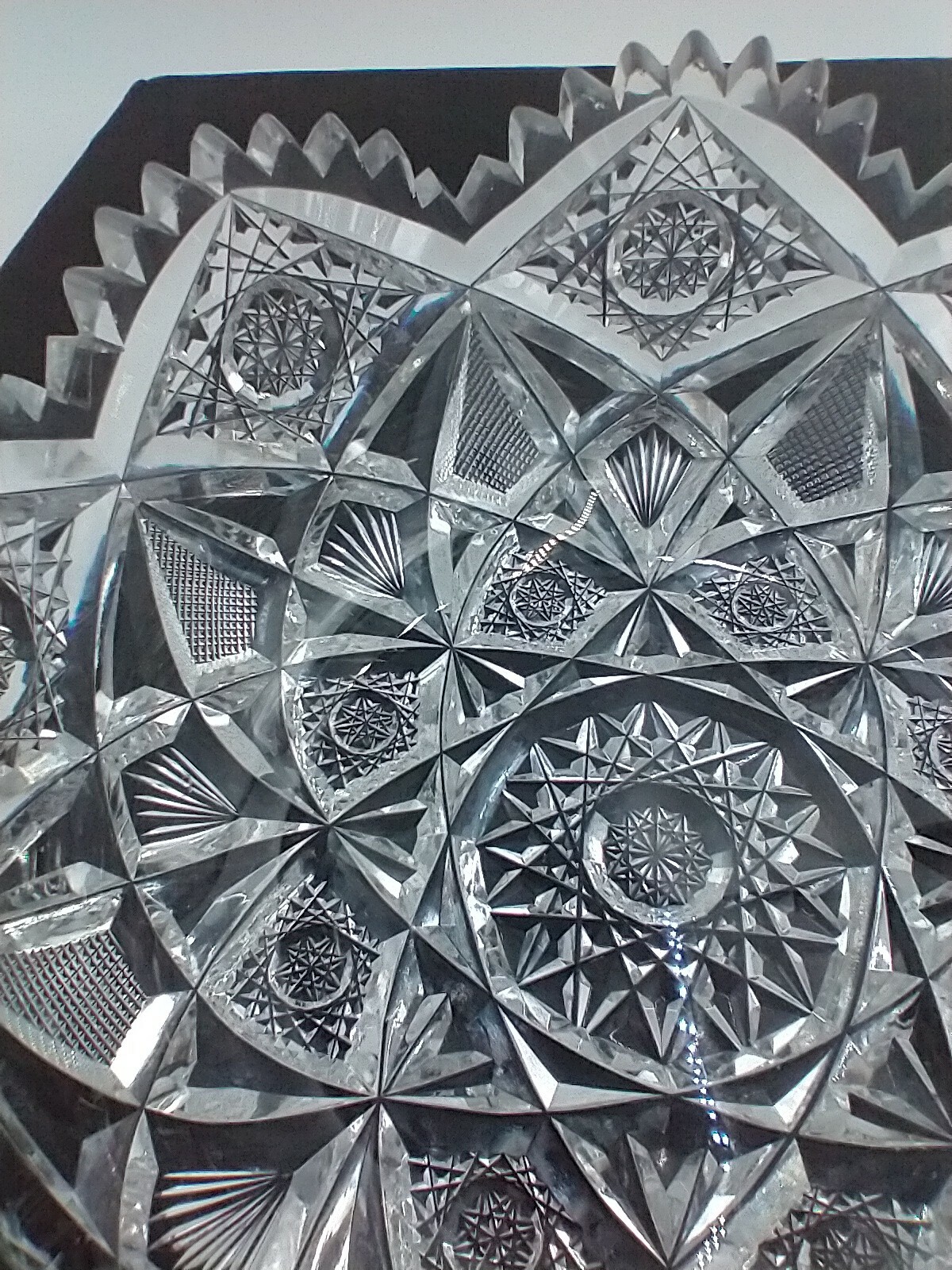 Antique HAWKES Cut Glass ABP Brilliant Victor Pattern Bowl - Signed | eBay