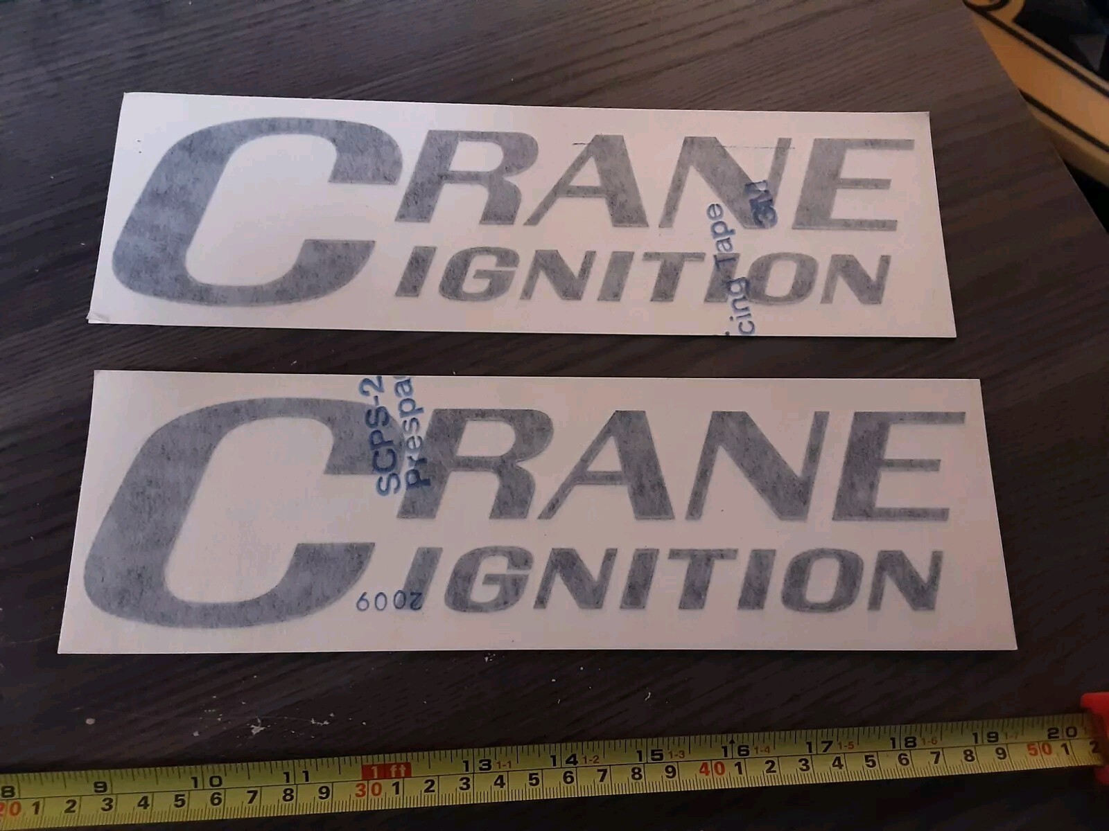 Lot of 2 Vintage Crane Cams Ignition Racing Decals Stickers NHRA Nascar ...