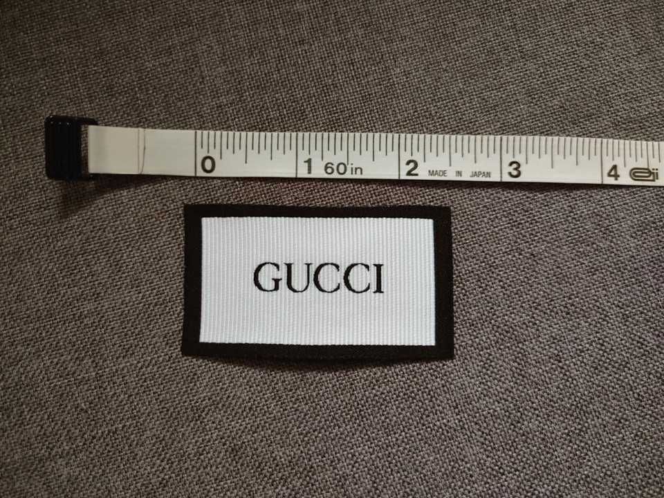 Replacement GUCCI Clothing Designer TAG LABEL Sewing LOT 3 or 5 FAST ...