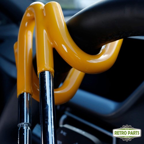 Super Heavy Duty Steering Wheel Lock For Riley Duo Hook Security Hi-Viz ...