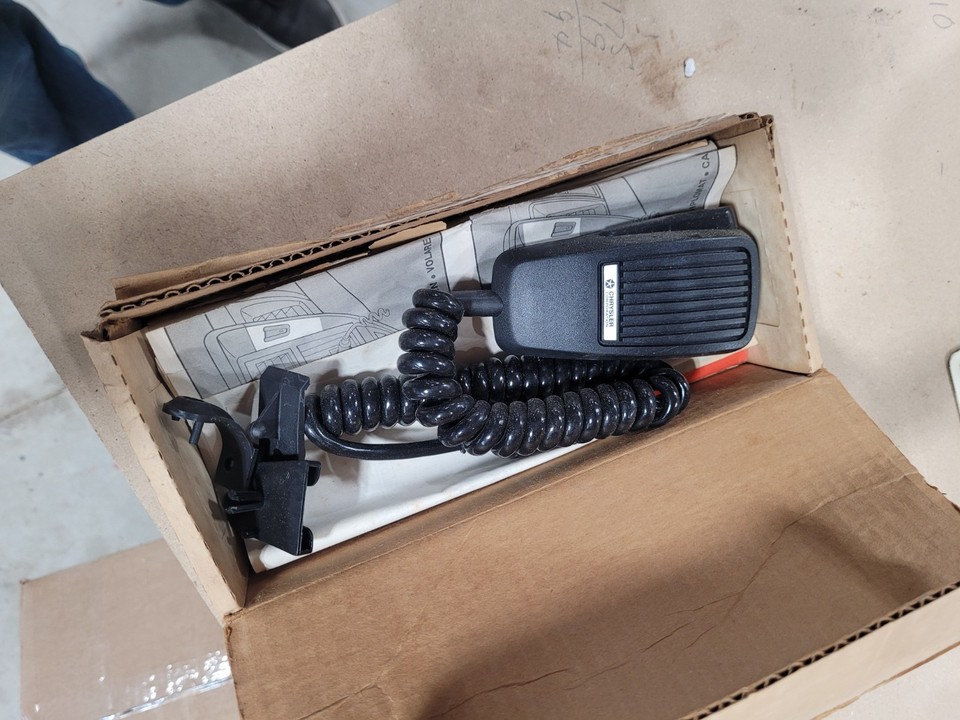 1970's mopar factory cb radio with NIB chrysler microphone | eBay