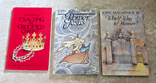 John MacArthur Vintage Book Lot of 3 Softcovers FAST SHIPPING | eBay