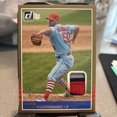 2025 Panini Donruss Baseball Adam Wainwright Relic Gold /10 | eBay