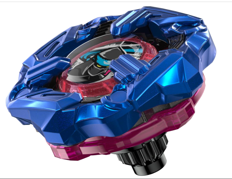BEYBLADE X Shinobi Knife 4-60LF Metal coat Blue XONE (Beyblade X Zone ...