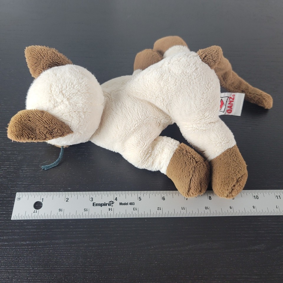 GANZ WEBKINZ SIAMESE CAT KITTEN PLUSH STUFFED ANIMAL No. HM160 - NO ...