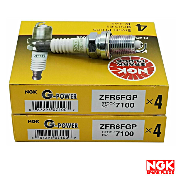New Set of 8 NGK G-Power Platinum Spark Plug ZFR6FGP / 7100 | eBay