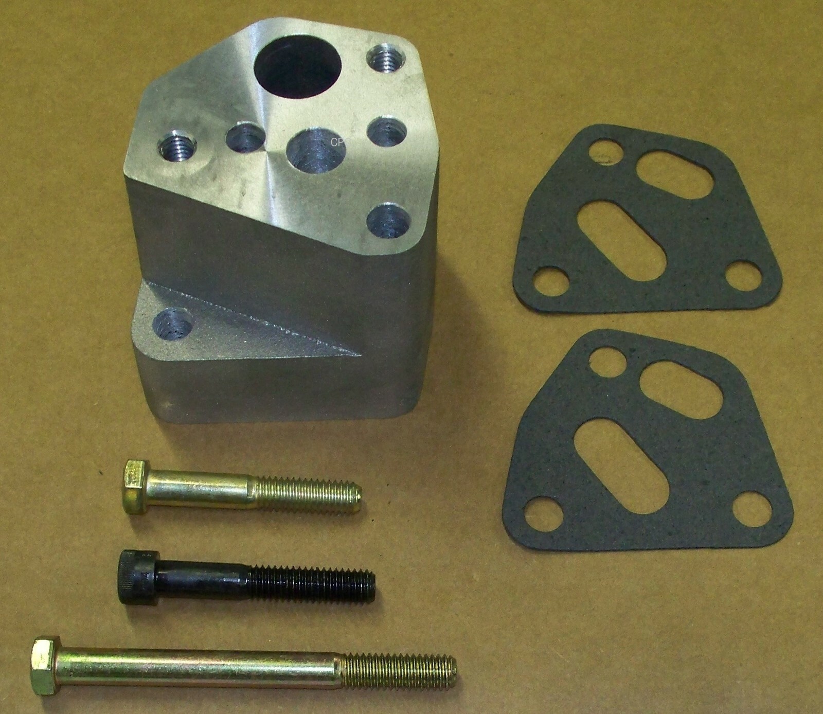 1964-68 GTO Lemans Exhaust Oil Filter Adapter Extension V8 Motor Engine ...