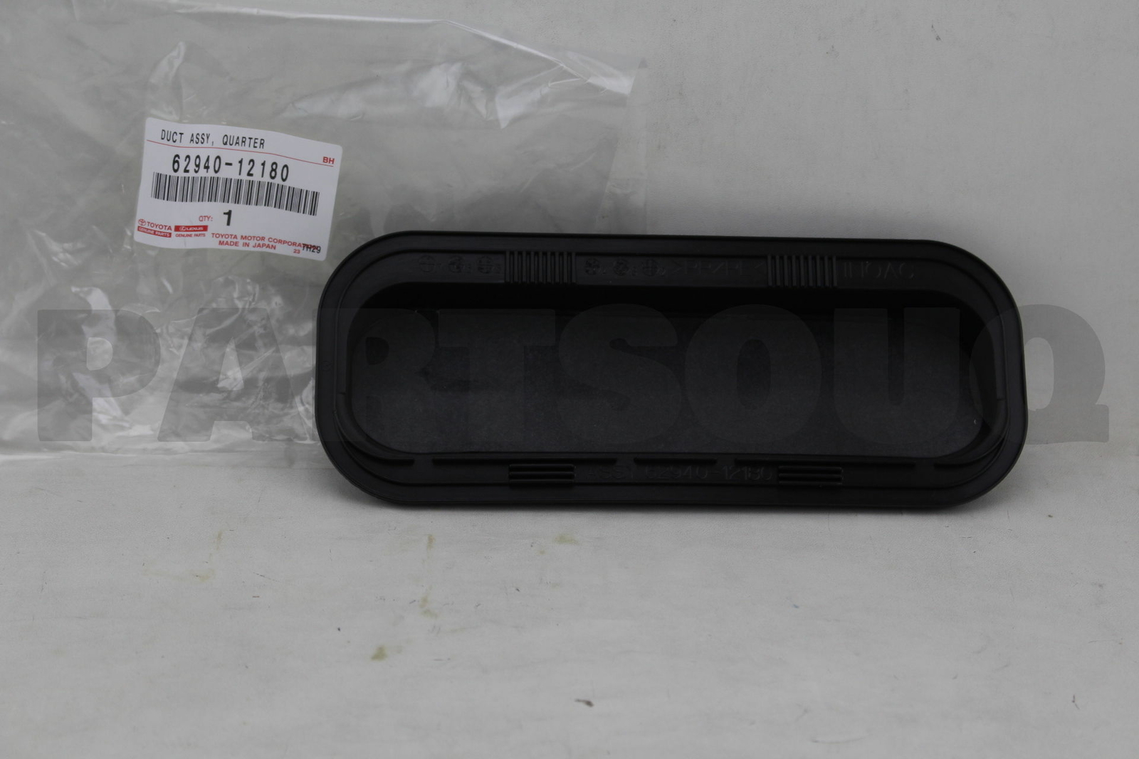 6294012180 Genuine Toyota DUCT ASSY, QUARTER VENT, RH/LH 62940-12180 | eBay