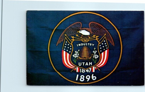 Postcard - Utah State Flag | eBay