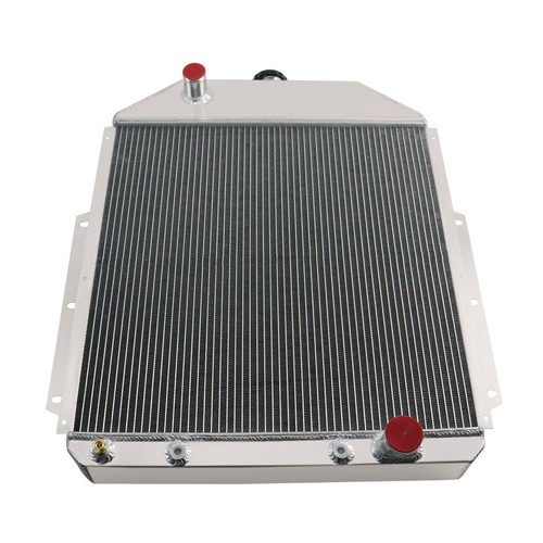3 Row Aluminum Radiator For 1942-52 1951 Ford F1 F2 F3 F4 Pickup 3.6L 3 ...