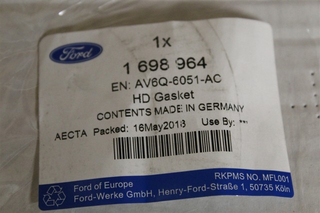 Genuine Ford Cylinder Head Gasket 1698964 for sale online | eBay