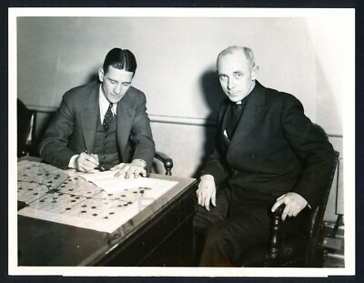 1933 Elmer Layden, "Four Horseman Signs as Notre Dame Coach" Vintage ...