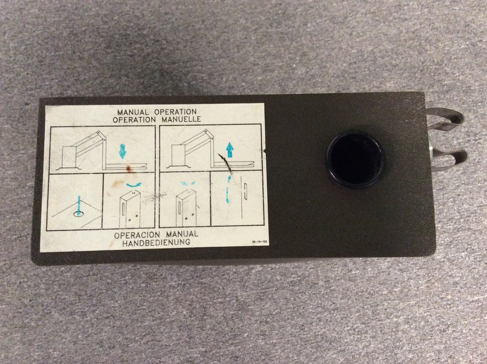 Ricon Wheelchair Lift Back Up Pump Cover | eBay