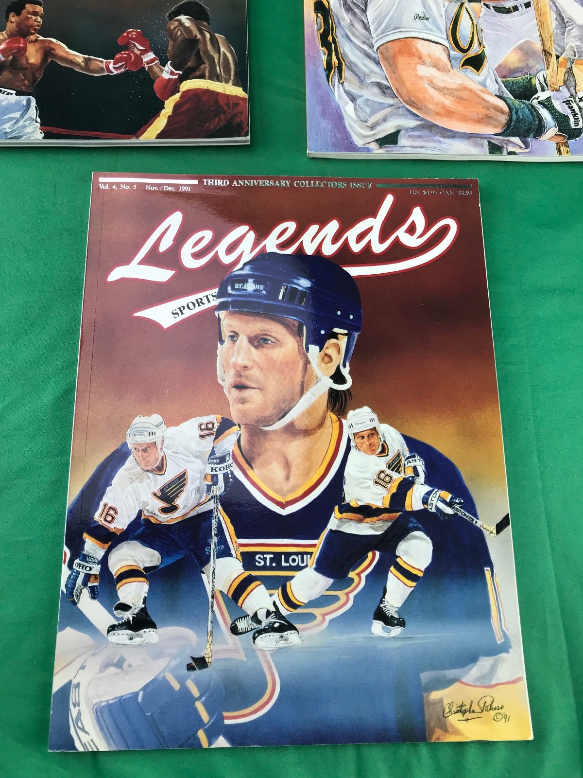 LOT OF 3 Vintage Legends Sports Memorabilia Magazine | eBay