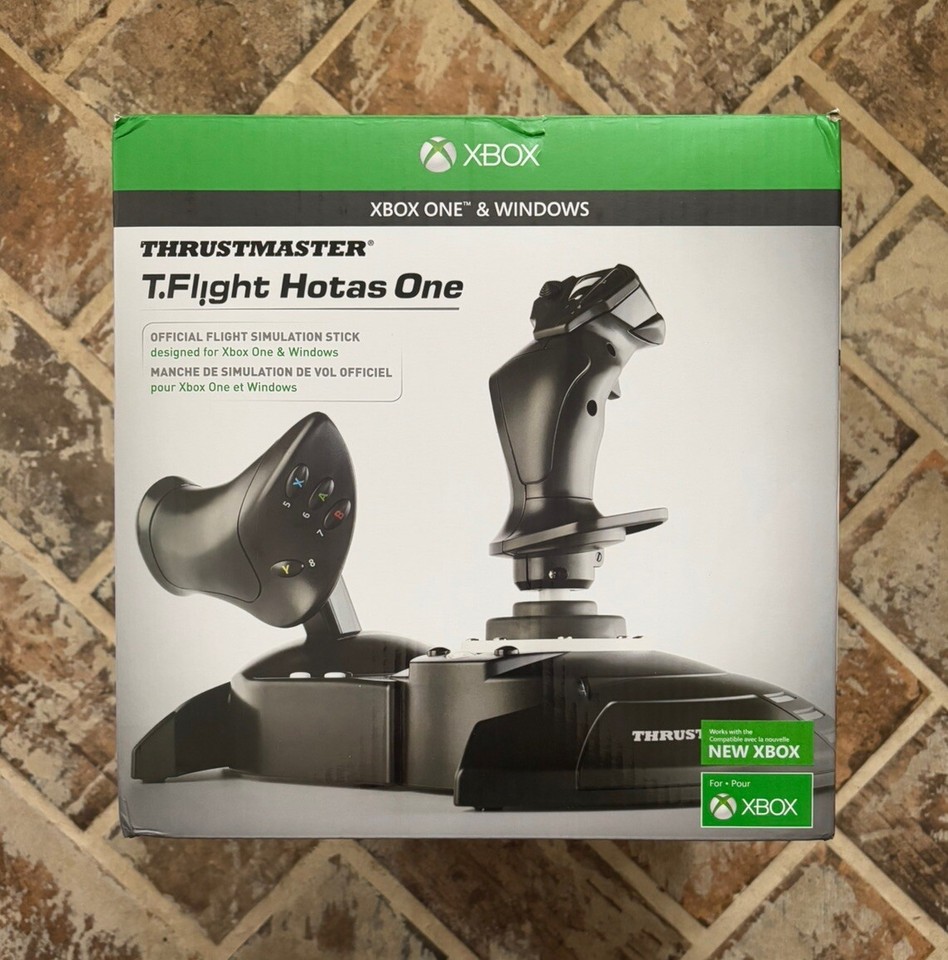 Microsoft Xbox Thrustmaster T.Flight Hotas One Flight Simulation Stick ...